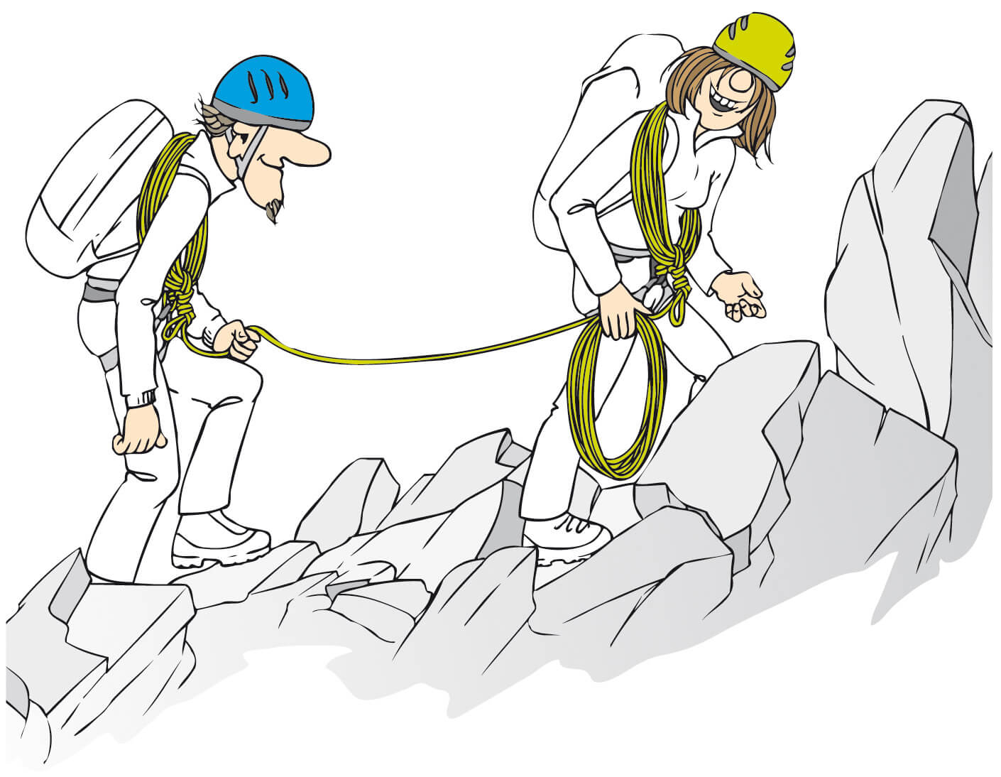 Seil oder nicht Seil? 4 Sicherungstechniken für Hochtouren - bergundsteigen