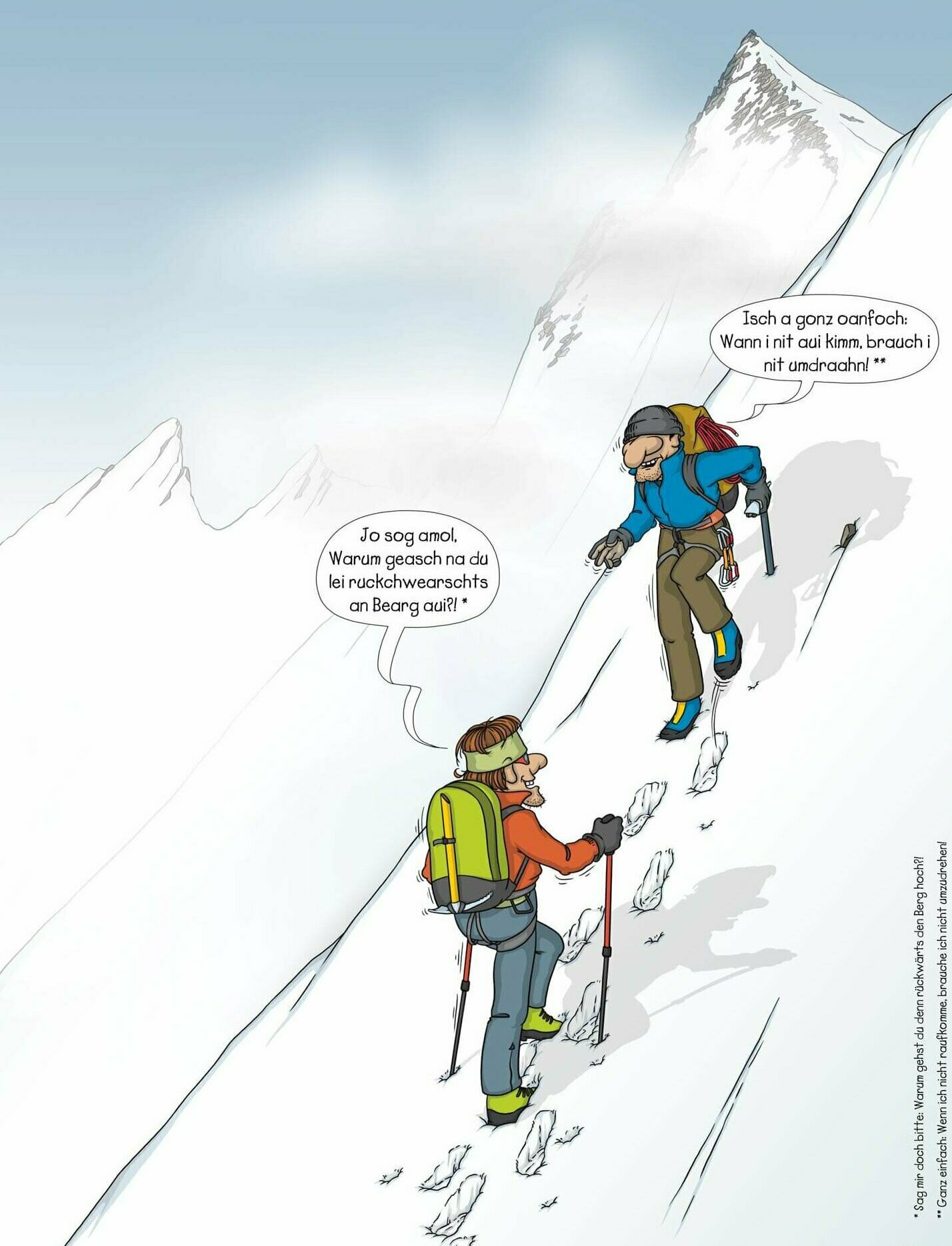 bergundsteigen #122: schräg - bergundsteigen